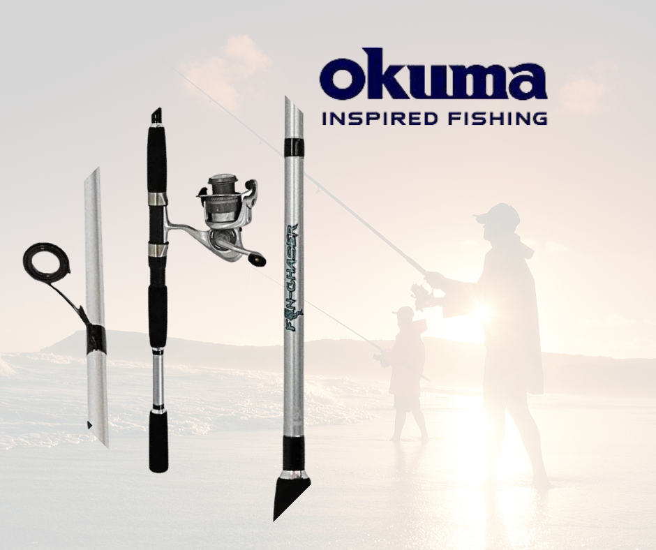 FIN-1202M-80S OKUMA FIN CHASER 12FT ROD AND REEL COMBO – probaitandtackle