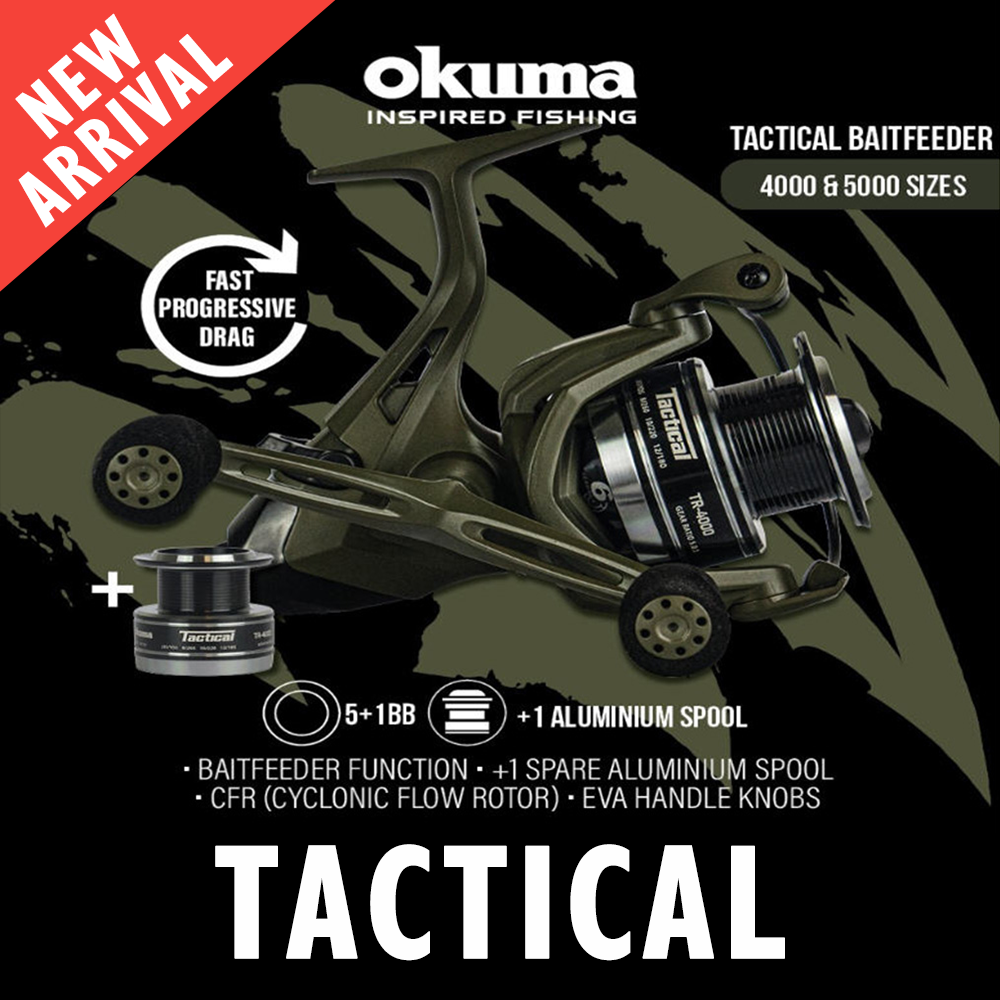 Okuma Baitfeeder Tactical – probaitandtackle